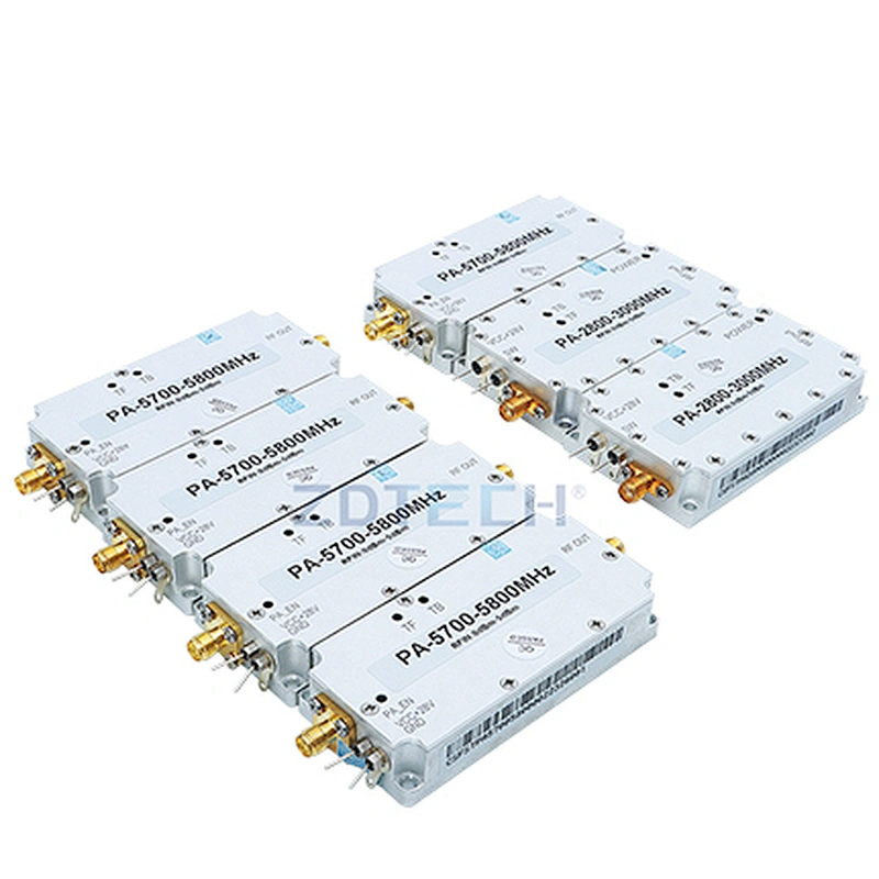 SHENZHEN ZD TECH CO., LTD power amplifier 30w 6000-8000mhz SMA-K RF in connector - amplifier 20w ...